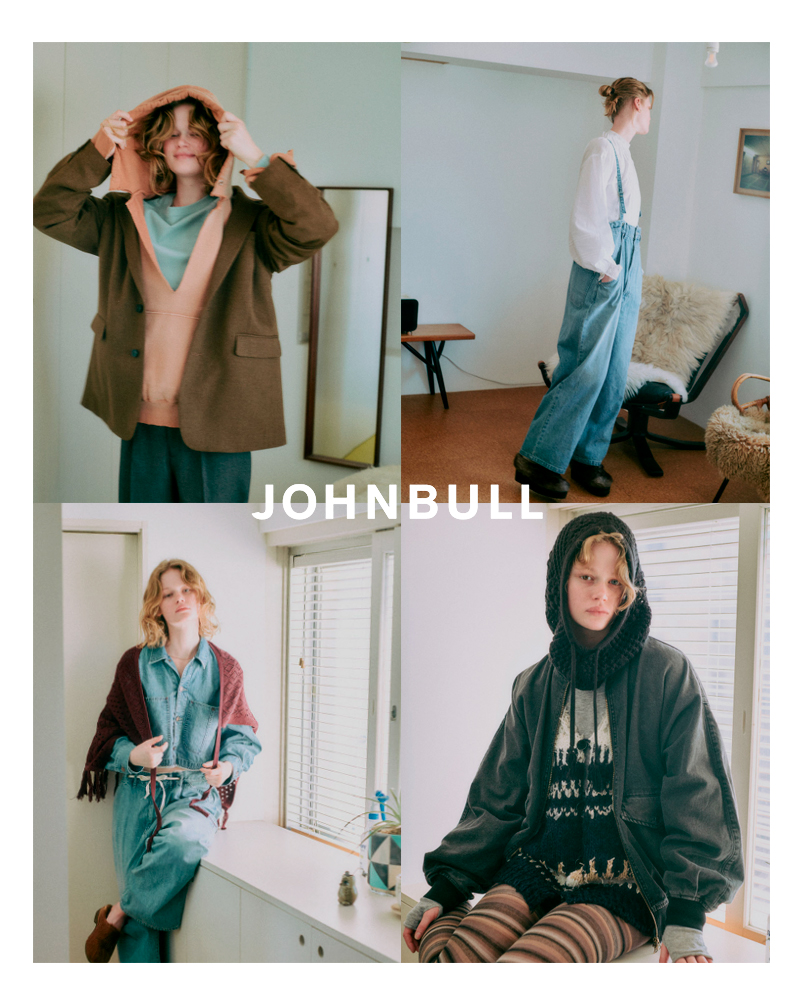 Johnbull ジョンブル ライトデニム イージー デッキ パンツ jl253p01-nk 2025aw新作 レディース【サイズ交換初回無料】 | Piu di aranciato(ピウ ...